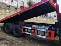China 4x2 Flatbed Platform Truck Diesel Engine Heavy Machinery Transporter 10 Ton Capacity for sale