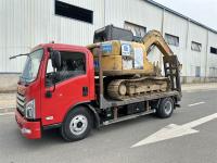 China 4x2 Diesel Flatbed Truck 10 Ton Durable Structure Freight Truck for Logistics for sale
