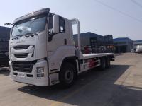 China 4x2 Diesel Flatbed Truck 5 Ton Capacity Compact Freight Truck for Heavy Cargo for sale