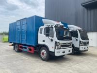 China DONGFENG  160HP Box Truck Van Cargo Truck Light Duty Mini Lorry Truck for sale
