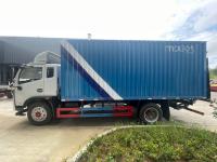 China DONGFENG  160HP Box Truck Van Cargo Truck Light Duty Mini Lorry Truck for sale