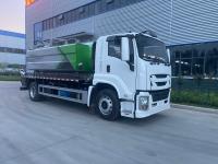 China Isuzu Desert Dry Sand Vacuum Truck with 10m Suction Pipe 205HP Diesel Engine and 10000L Tank Capacity for sale