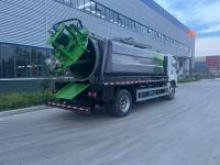 China Isuzu Desert Dry Sand Vacuum Truck with 10m Suction Pipe 205HP Diesel Engine and 10000L Tank Capacity for sale