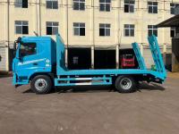 China DONGFENG 4x2 Diesel Flatbed Truck Emission Compliant Platform Truck for Heavy Equipment Transport for sale
