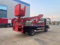 China Dongfeng 21m Aerial Platform Truck with 4x2 Drive Wheel and Left Hand Drive for High Altitude Work for sale