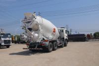 China HOWO 8x4 12cbm Concrete Mixer Truck 340HP Euro 3 Mobile Construction Vehicle for sale