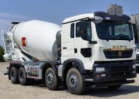 China HOWO TX 8x4 10m³ Concrete Mixer Truck with REXROTH Hydraulic System Euro 5 for sale