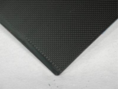 China Black High Performance 2.5mm Carbon Fiber Sheeting Matte Surface for sale