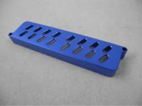 China Dark blue alu 6061-T6 Aluminum Enclosure CNC Turning Parts oxidation Surface for sale