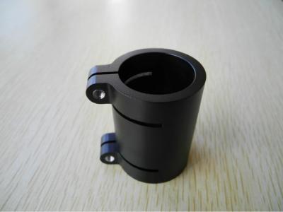 China Aluminum CNC 7075 Clamp for Telescopic pole Black annodized for sale