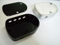 China Custom processing black anodized aluminum cover and enclousre 6061 OEM for sale