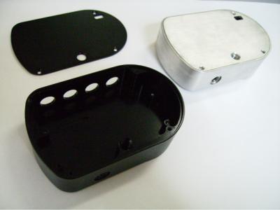 China Custom processing black anodized aluminum cover and enclousre 6061 OEM for sale