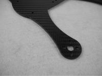 China Thickness 1mm 2mm Carbon Fiber CNC Service Multicopter Parts Twill Weave for sale