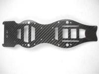 China Drone Chassis thickness 2.5mm 3mm 4mm Carbon Fiber CNC Cutting - Drilling for sale