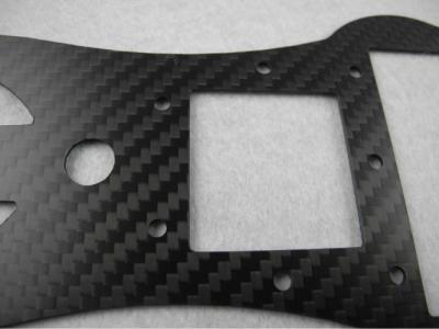 China Composite Carbon Fiber CNC Service , High Performance Carbon fibre Chassis for sale