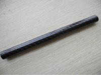 China Circular High Strength winding Carbon fiber Tubing flame retardant for sale