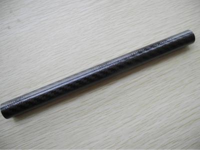China Circular High Strength winding Carbon fiber Tubing flame retardant for sale