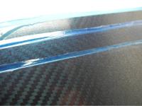 China High Temperature Resistant Carbon Fiber Panels Twill Matte 1mm for sale