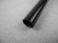 China Light weight High Strength Carbon Fiber Profiles , custom size Carbon Fiber Tube for sale