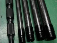 China Light Weight Custom Carbon Fiber Telescopic Pole / rod / pipe 10 meters for sale