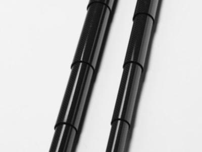 China Conical Type 3K Carbon Fiber Telescopic Tubes / Rod Use In Ship Mast for sale