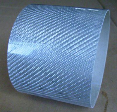 China Light weight Round Fiberglass Poles Smooth surface High tensile strength for sale