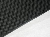 China Black High tensile strength 1mm Carbon Fiber Plate for model aircraft for sale