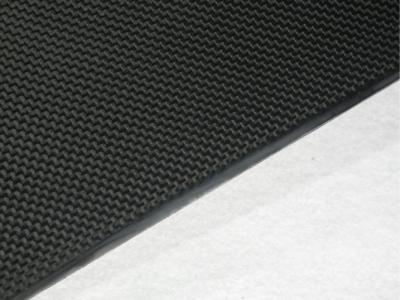 China Black High tensile strength 1mm Carbon Fiber Plate for model aircraft for sale