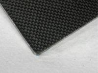 China Professional 3k Weave Carbon Fiber Plate , 1mm carbon fiber sheet for sale