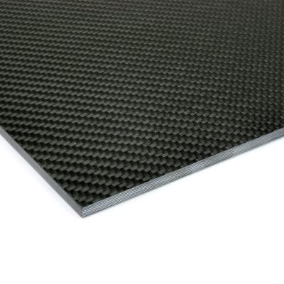 China 100% 3K Plain Carbon Fiber Plate Aging Resistant For UAVs RC models for sale
