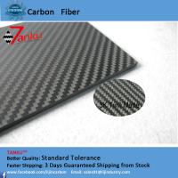 China 4.0Thk Carbon Fiber Plate Full Carbon Fiber With Matte Finish for sale