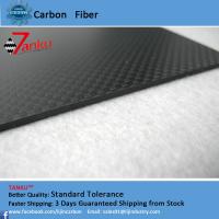 China Carbon Fiber Panel Sheet 2.5Thk Full CF Plate Plain 3K Matte / Glossy Standard for sale