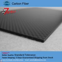 China Flexible tripod carbon fiber plates plain weave style with precise for sale