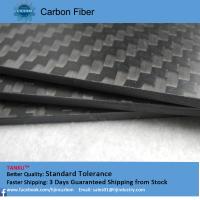 China Black Full Carbon Fiber Board good heat resistance customized for sale