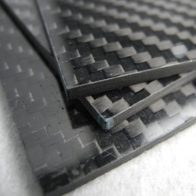 China High Strength 2MM Carbon Plate 3K Plain Carbon Fibre Sheet For Decoration Strength for sale