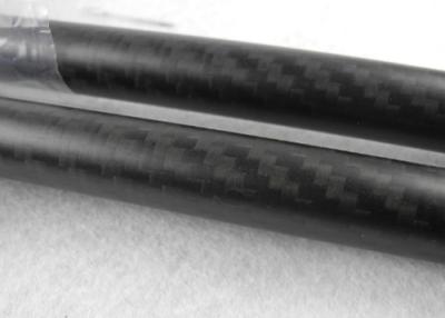 China 3K Twill Weave Carbon Fiber Tube For Industries R / C Booms 12*10*1000mm for sale