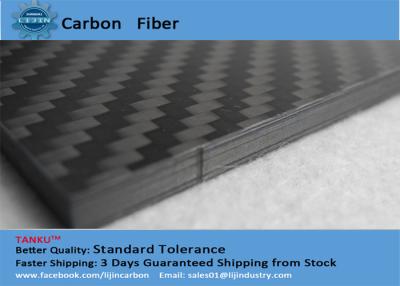 China 5.0mm*500mm*600mm carbon fiber plate sheet mixed glass fiber for sale