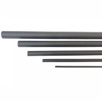 China 3K Twill Round Carbon Fibre Tube Thickness 3.5 Mm for sale