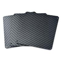 China Flexible High Glossy Full 3K Carbon Fiber Sheet - 2 X 2 Twill Weave for sale