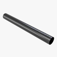 China 8 Meters Roll Wrapped Carbon Fiber Tubes 3K Plain Weave for sale