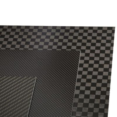 China 100% Carbon Fiber Sheet Lightweight High Modulus 1.5k / 3k for sale