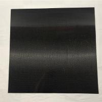 China 3mm Aging Resistant Carbon Fiber Board 3K Twill Weave for sale
