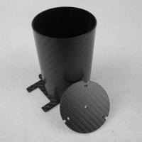 China High Strength Matte Carbon Fiber Tube For Cleaning Equipment for sale