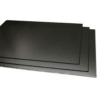 China Twill Weave Carbon Fiber Plate 10mm Thick 600mm X 750mm for sale