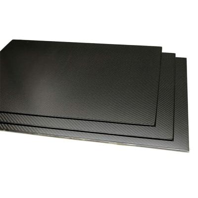 China Twill Weave Carbon Fiber Plate 10mm Thick 600mm X 750mm for sale