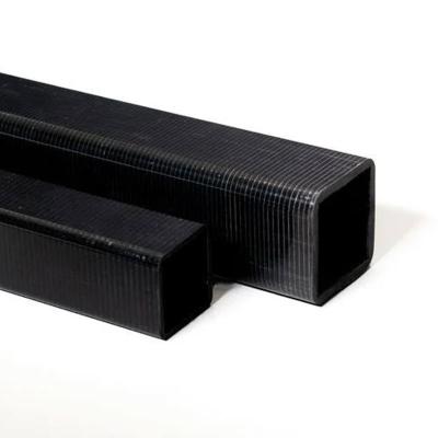 China UV Resistant Square Carbon Fiber Tube Nonmagnetic Electromagnetic for sale