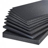 China 100% 3K Glossy Carbon Fiber Sheet High Temperatures Resistance for sale