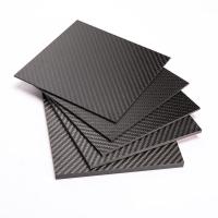 China CNC Machining Industrial Carbon Fiber Plate 3mm For Mud Flaps for sale