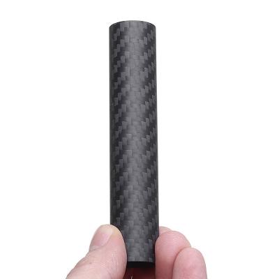 China 3K Roll Wrapped Carbon Fiber Tubing Twill Matte Finish for sale