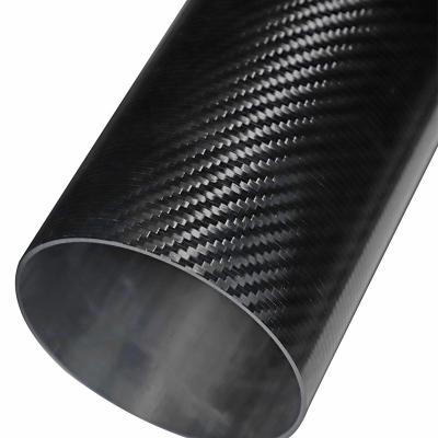 China High Precision Structural Carbon Fiber Tubes 180mm Diameter for sale